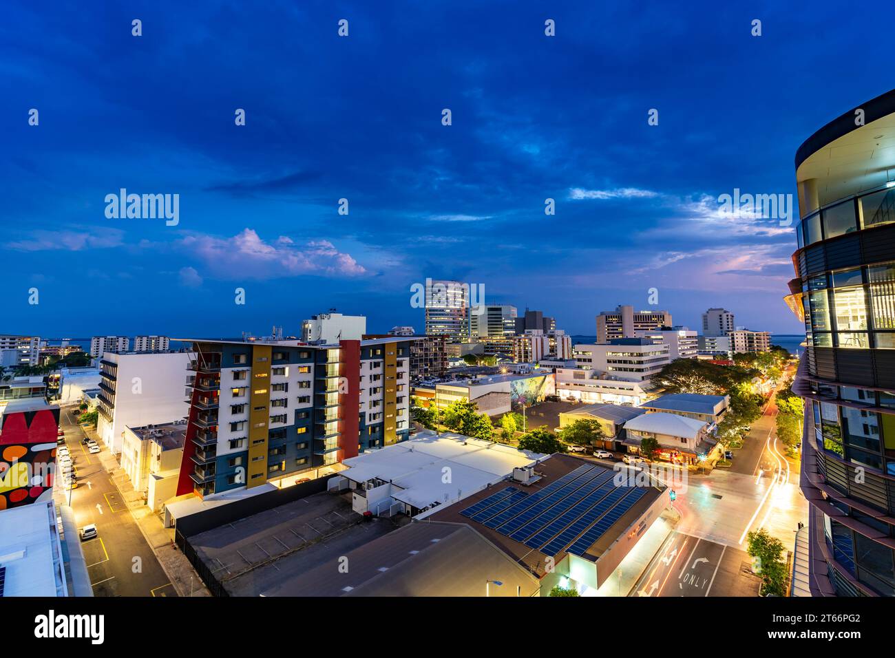 Darwin city skyline Stock Photo - Alamy