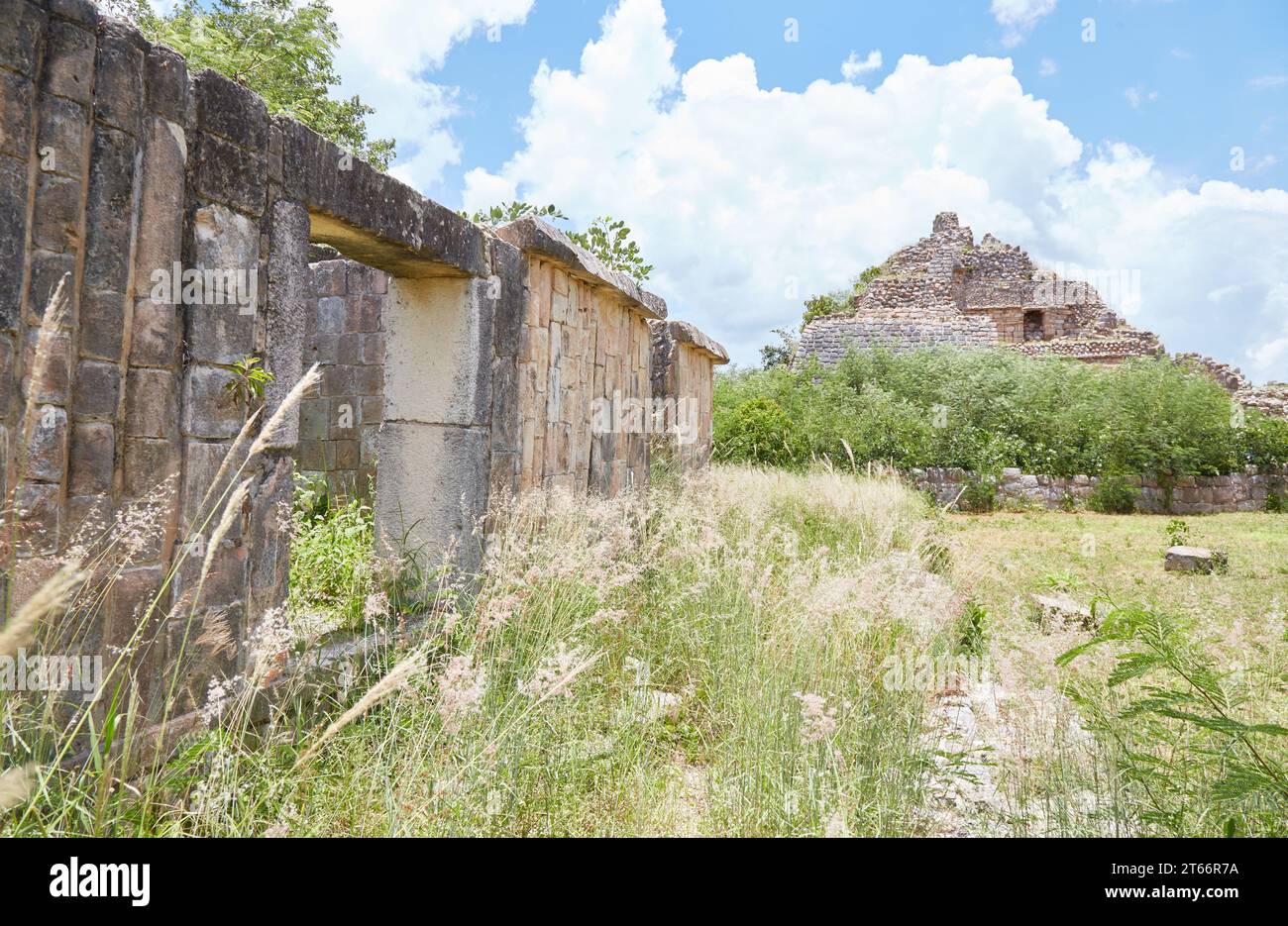 The impressive structures of the overlooked Mayan ruins of Oxkintok ...