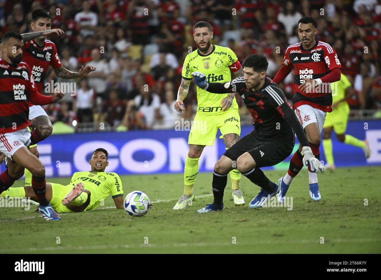 Rio de Janeiro-Brazil 08-11-2023 match between Flamengo and Palmeiras ...