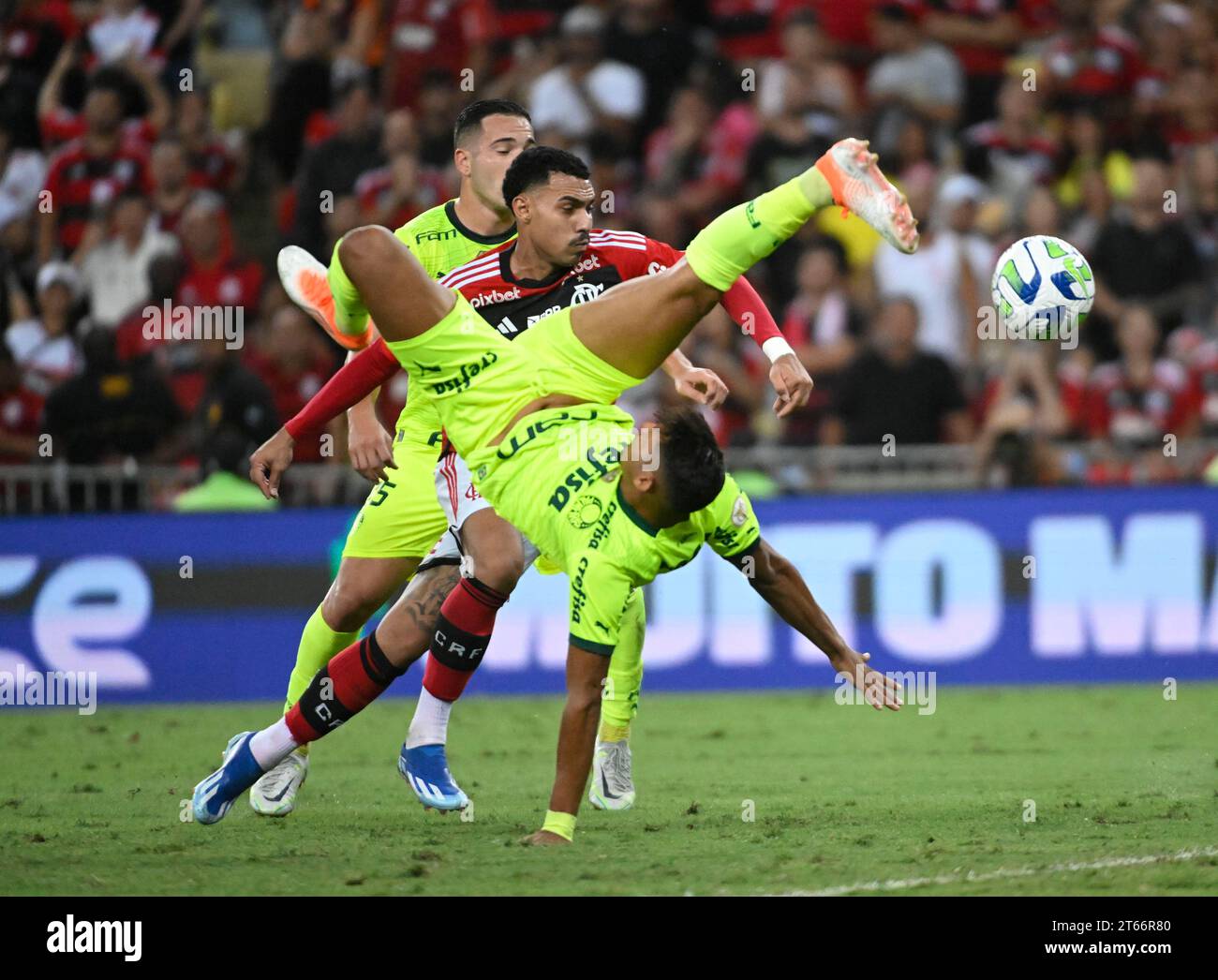 Rio de Janeiro-Brazil 08-11-2023 match between Flamengo and Palmeiras ...