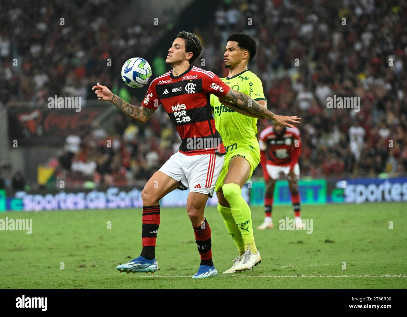 Rio de Janeiro-Brazil 08-11-2023 match between Flamengo and Palmeiras ...