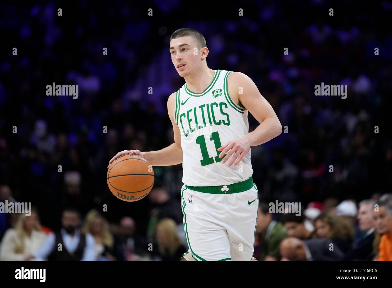 Boston Celtics' Payton Pritchard plays during an NBA basketball game ...