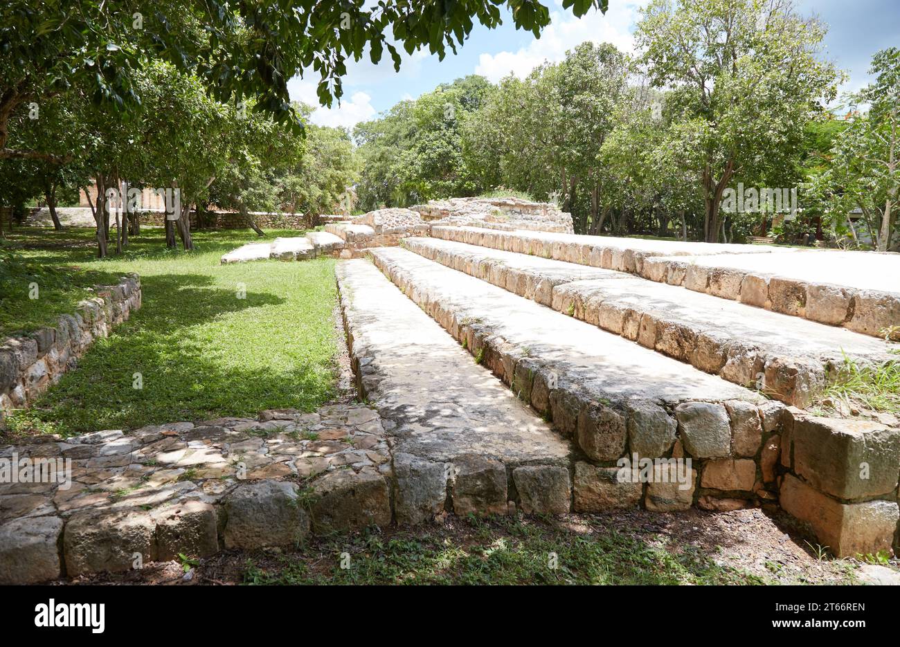 The impressive structures of the overlooked Mayan ruins of Oxkintok ...