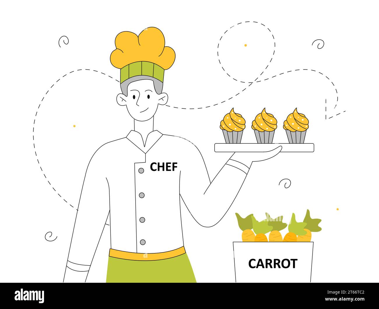 Christmas sprinkles on white Stock Vector Images - Alamy