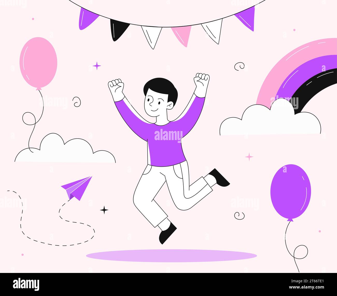 Back school party flyer Stock Vector Images - Alamy