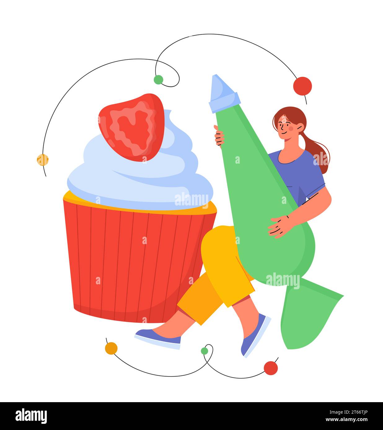 Kitchen paper woman Cut Out Stock Images & Pictures - Alamy