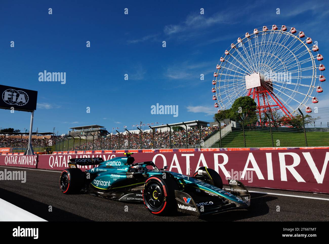 Suzuka Grand Prix Circuit, 9 November 2023: Fernando Alonso (ESP) of ...