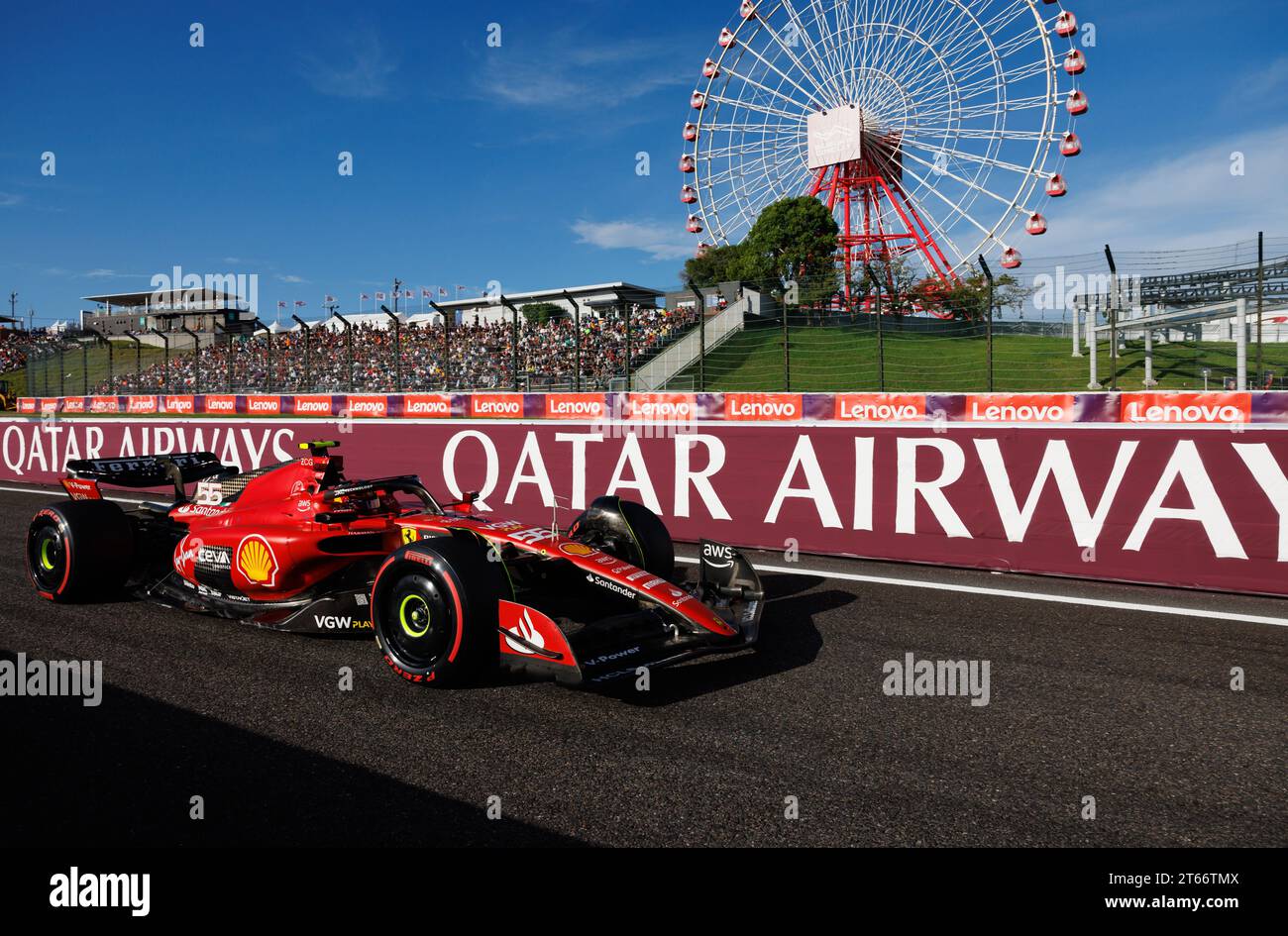 Suzuka Grand Prix Circuit, 9 November 2023: Carlos Sainz (ESP) of team ...