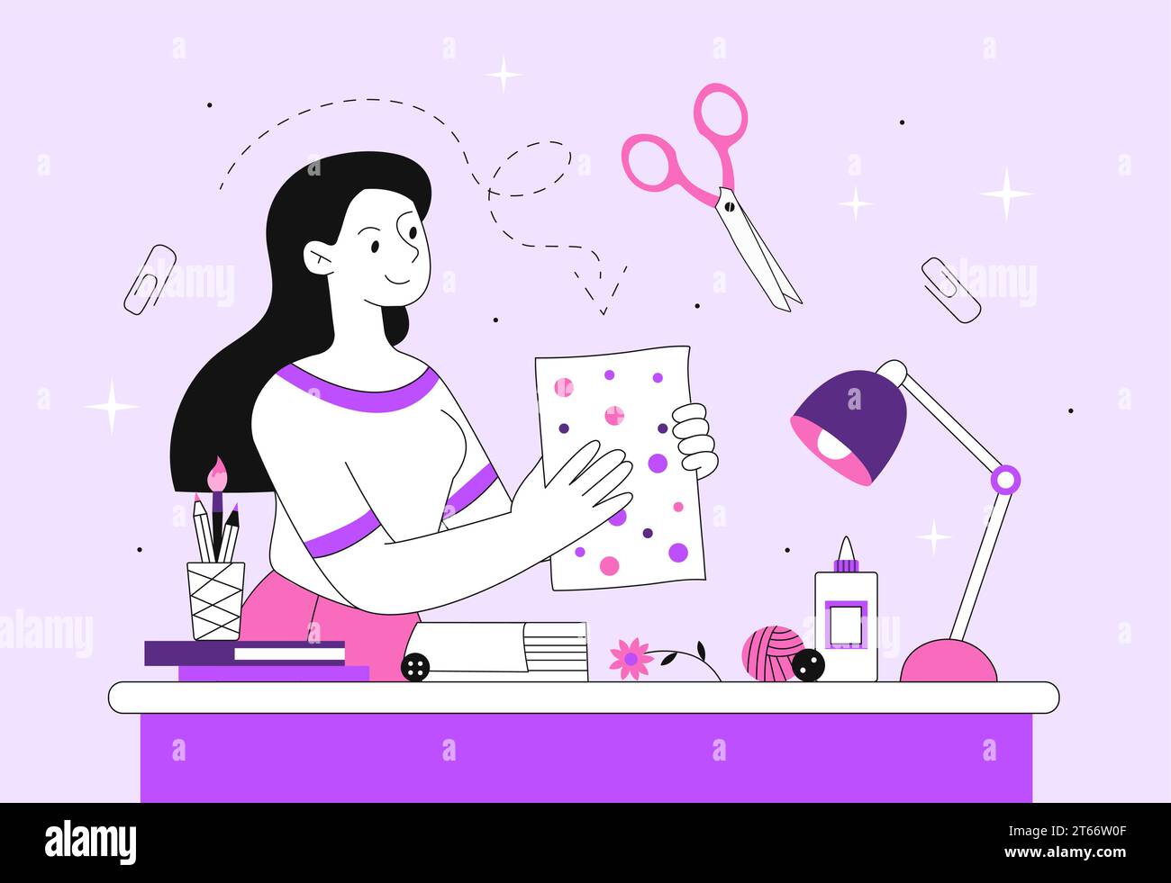 Girl photo album Stock Vector Images - Alamy