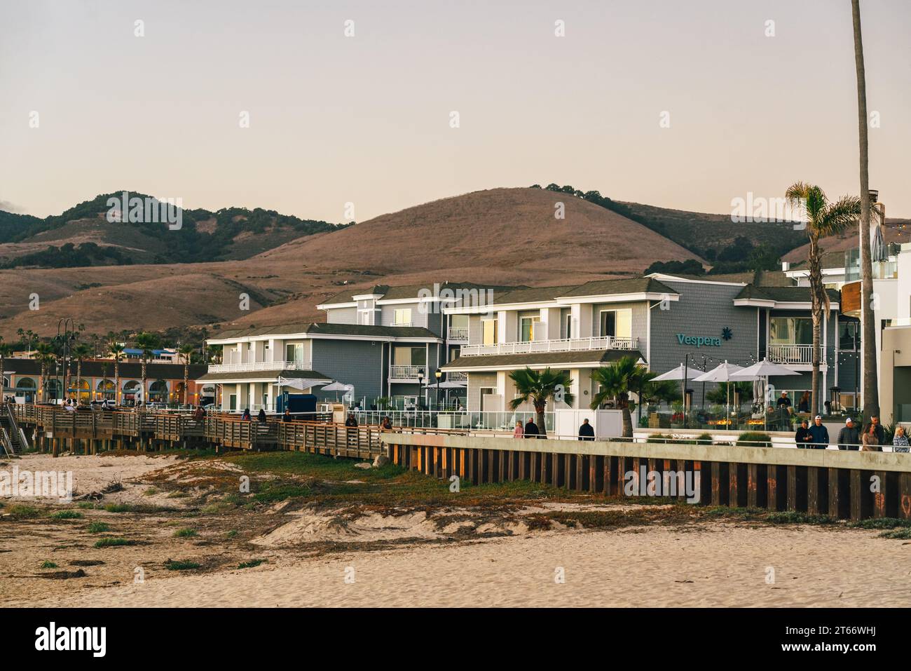 Pismo Beach, California, USA - November 6, 2023. Vespera Resort and ...