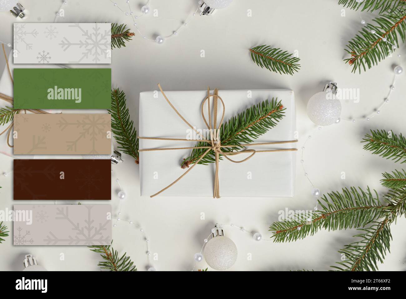 Christmas color combinations hi-res stock photography and images - Alamy