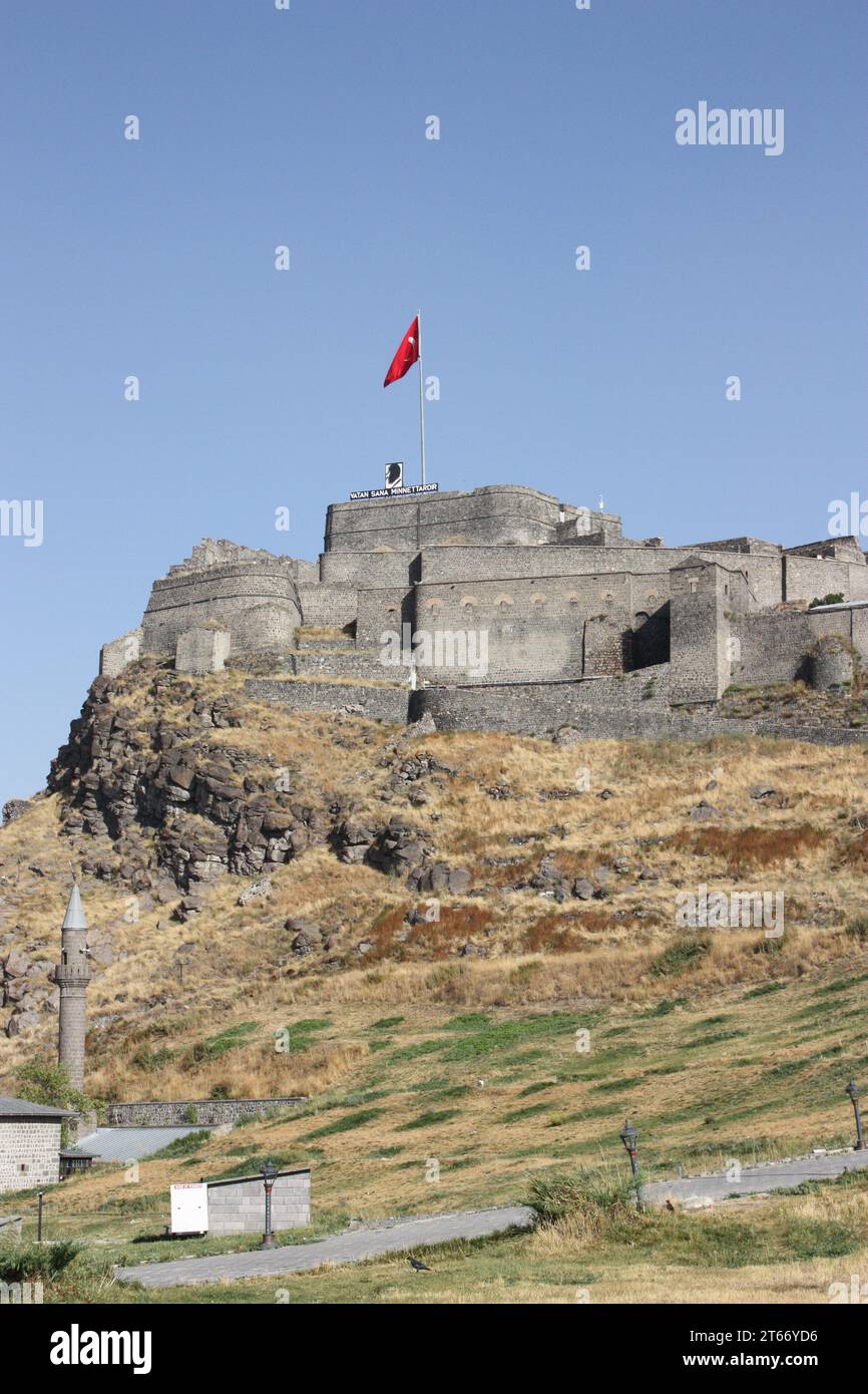 The castle at Kars in Turkiye Stock Photo - Alamy
