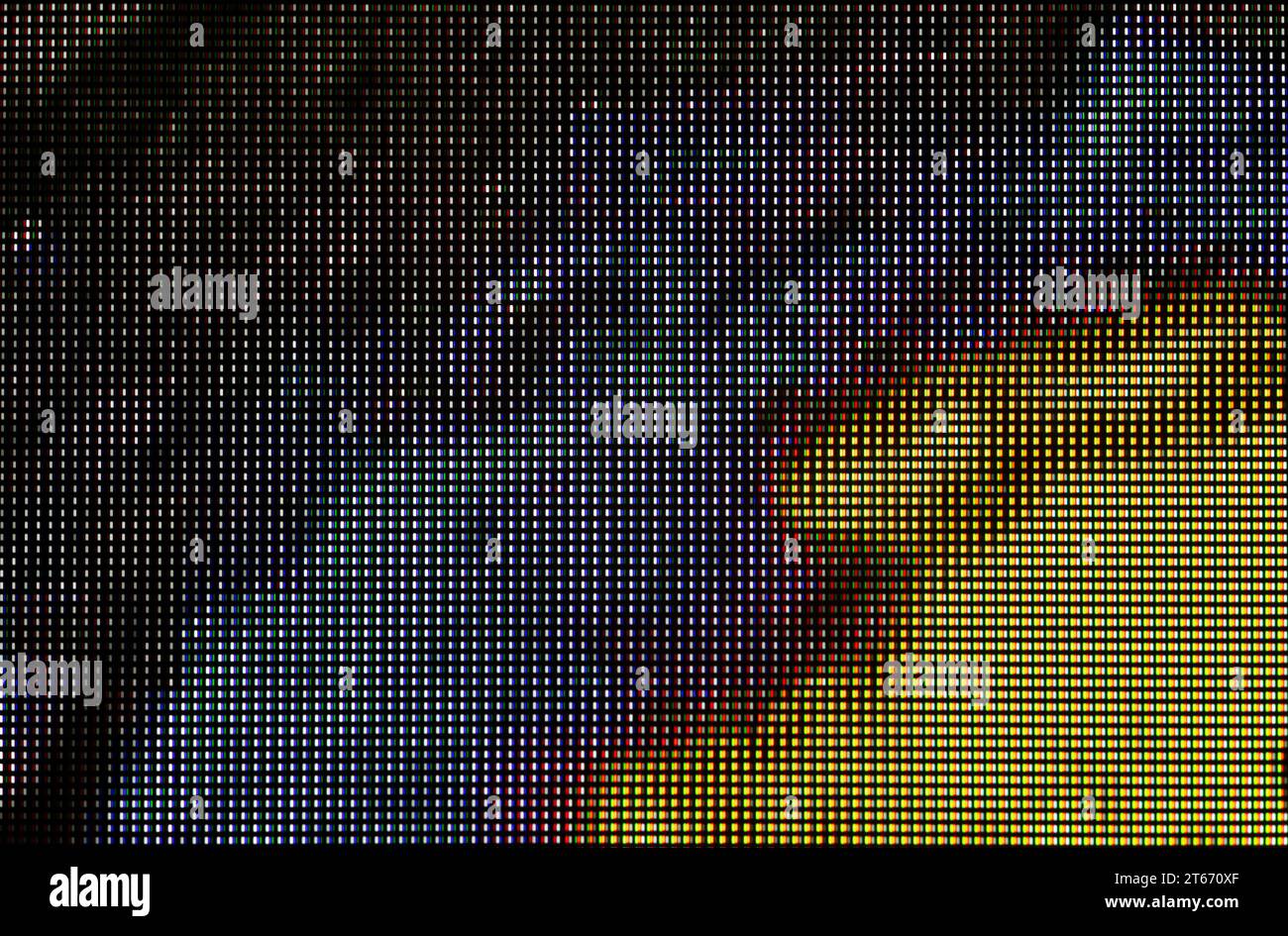 Macro photography of a colorful OLED display. Abstract colorful ...
