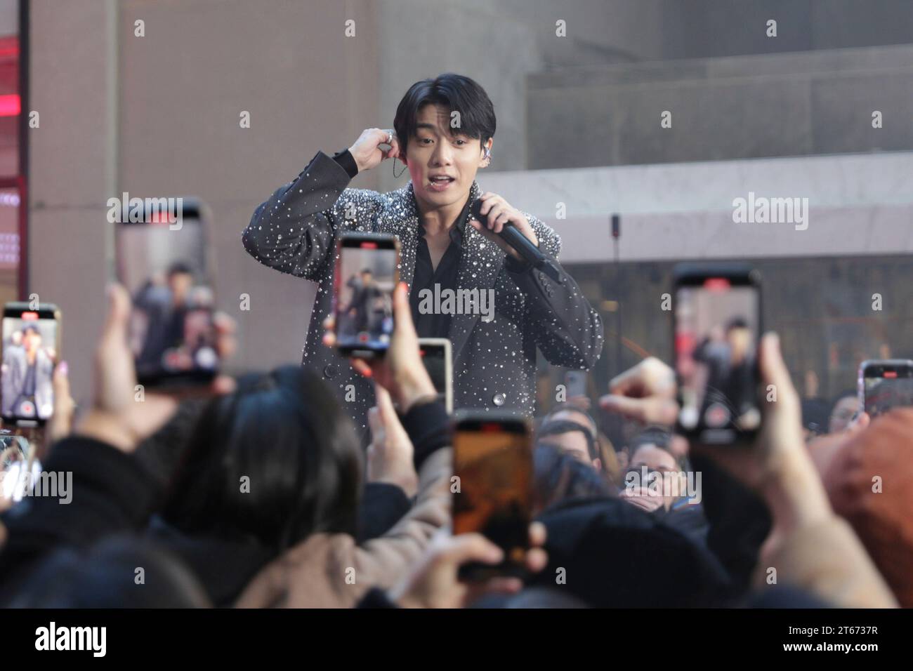 New York, USA, November 08, 2023 - Jung Kook performs on NBCs Today ...