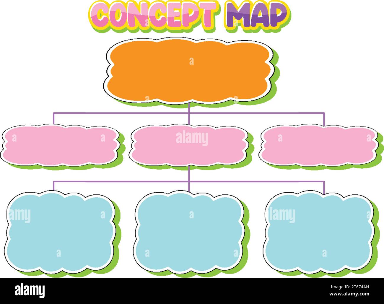 Simple and engaging visual tool for young learners Stock Vector Image ...