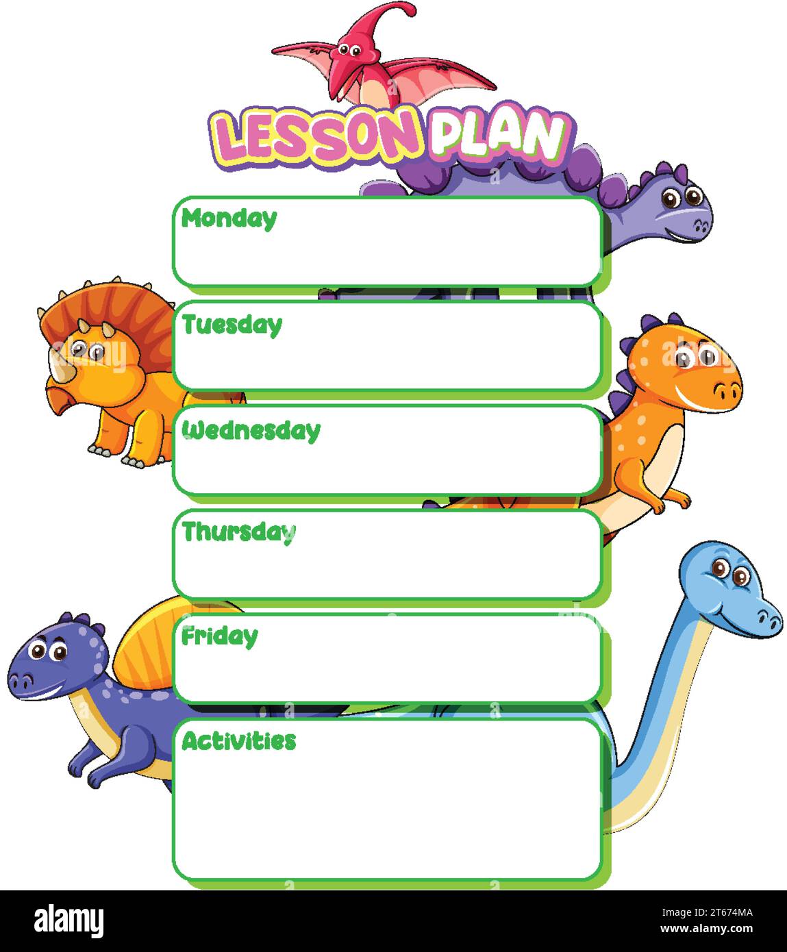 Curriculum planning Stock Vector Images - Alamy