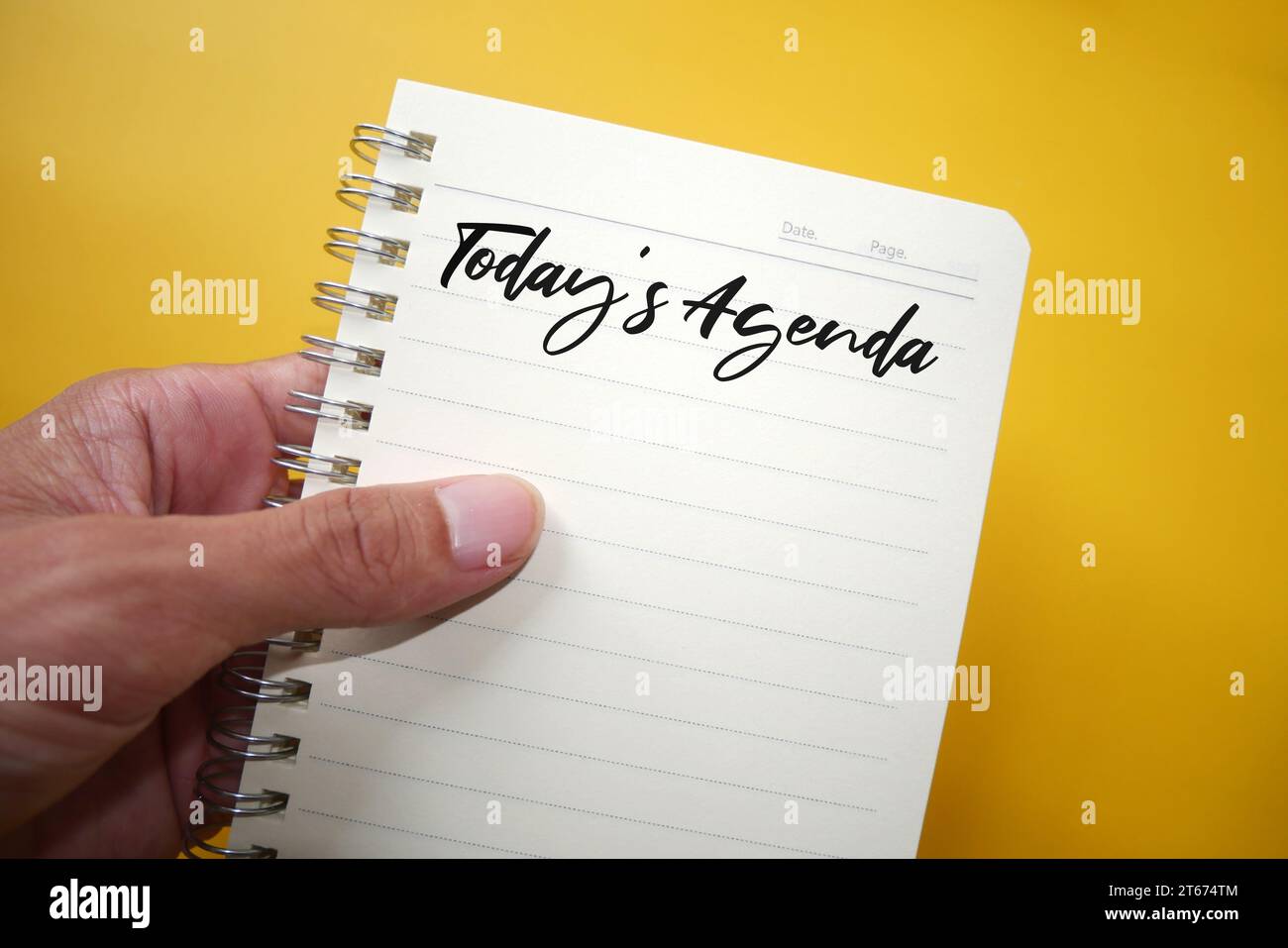 Hand written message on yellow paper hi-res stock photography and ...