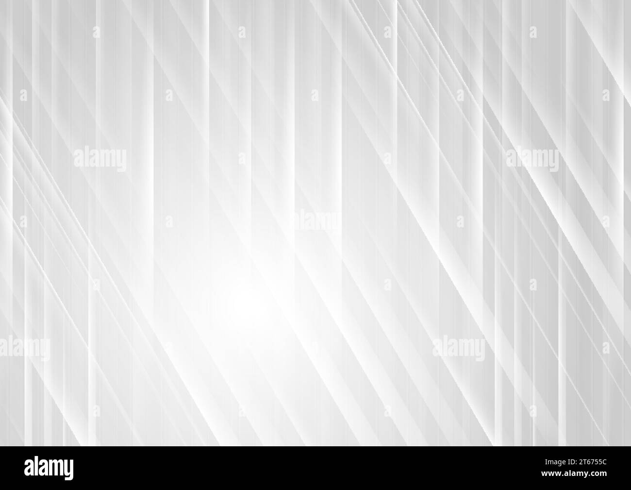Grey smooth and glossy lines abstract geometric futuristic background ...