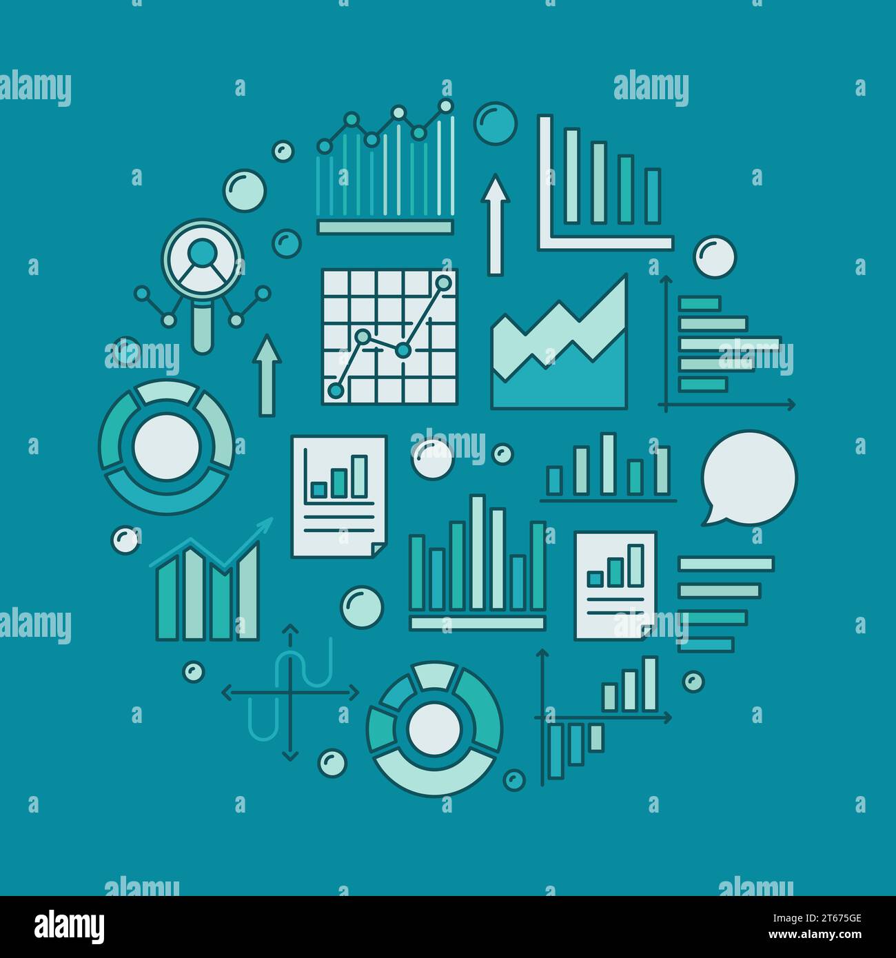 Pie charts graphs stats hi-res stock photography and images - Alamy