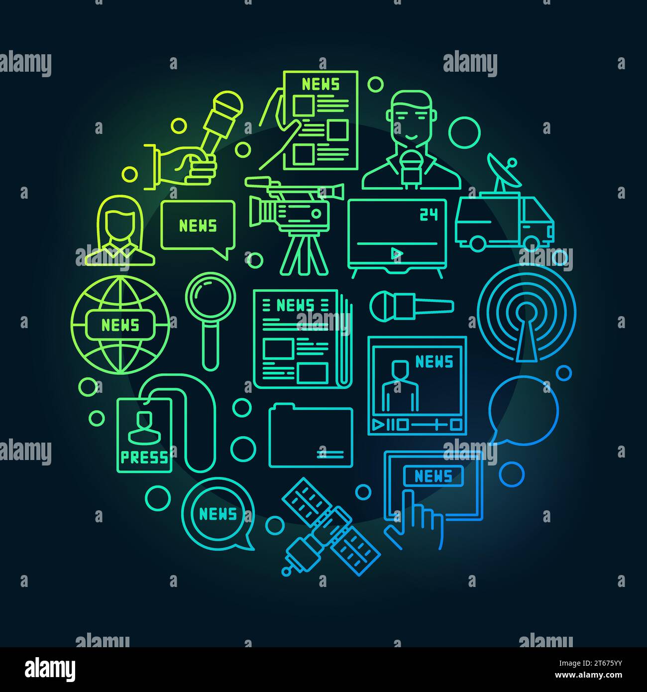 Newsmaker vector vectors Stock Vector Images - Alamy