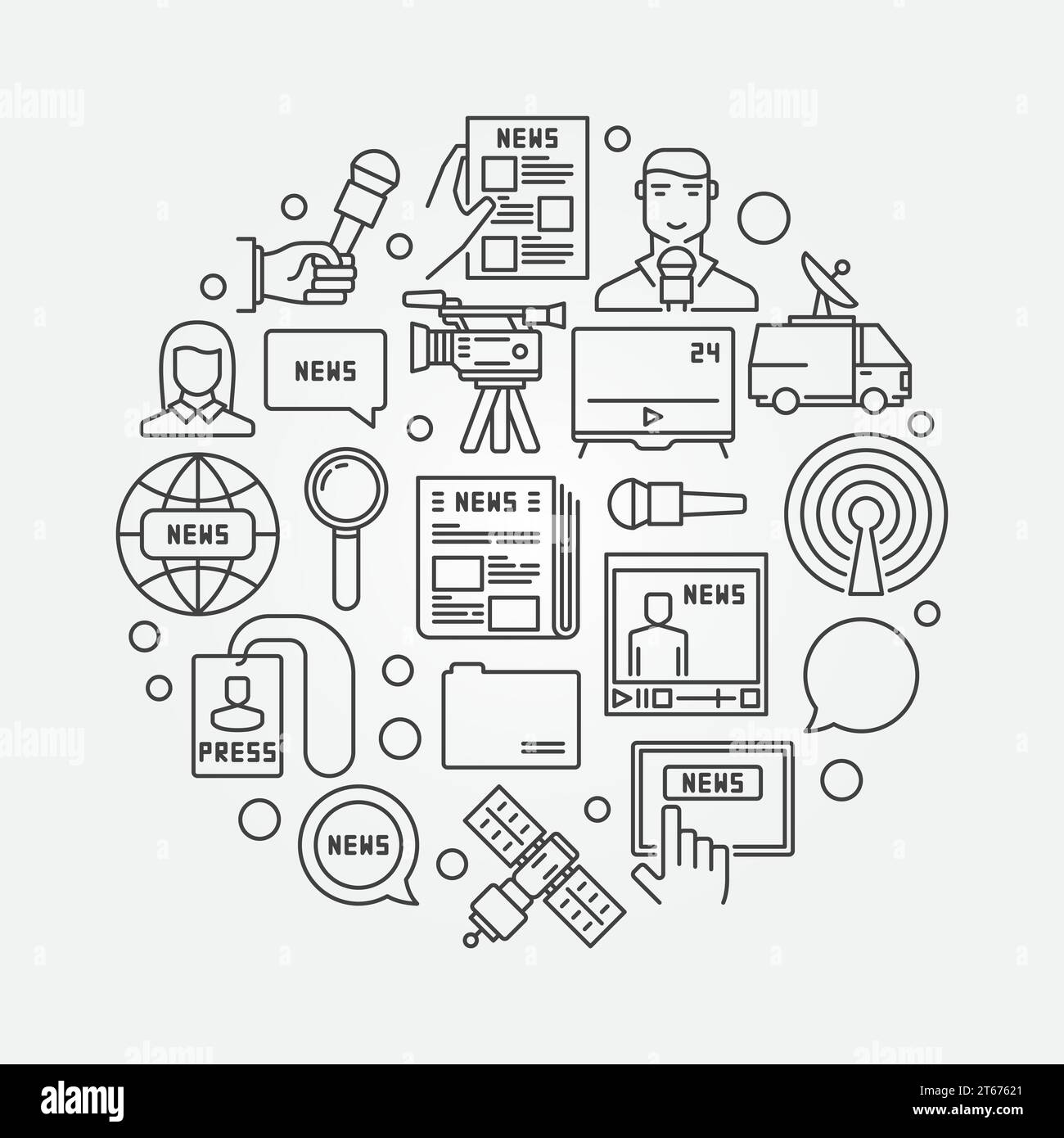 Newsmaker vector vectors Stock Vector Images - Alamy