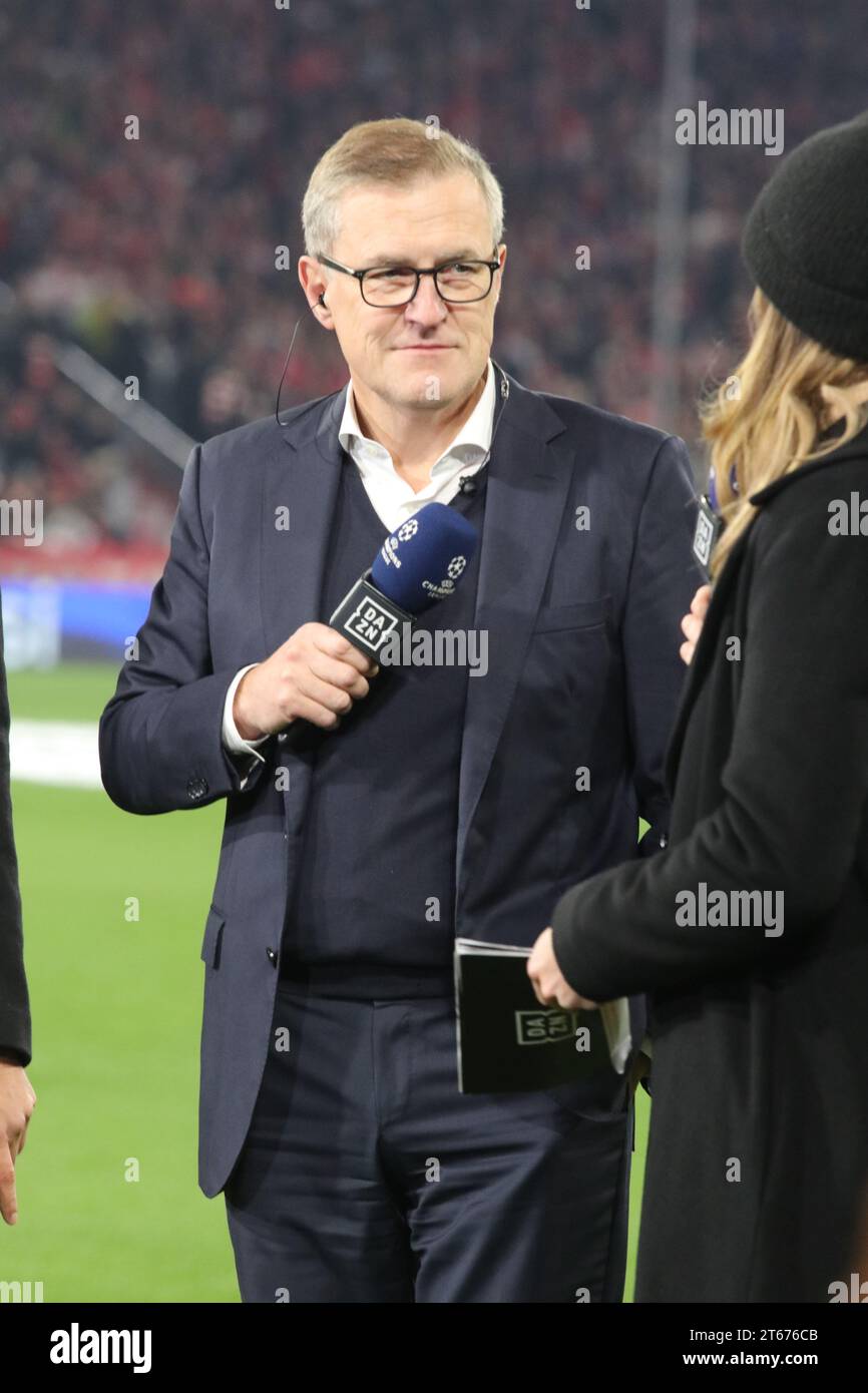 MUNICH, Germany. , . Herbert HEINER during the UEFA Champions League ...