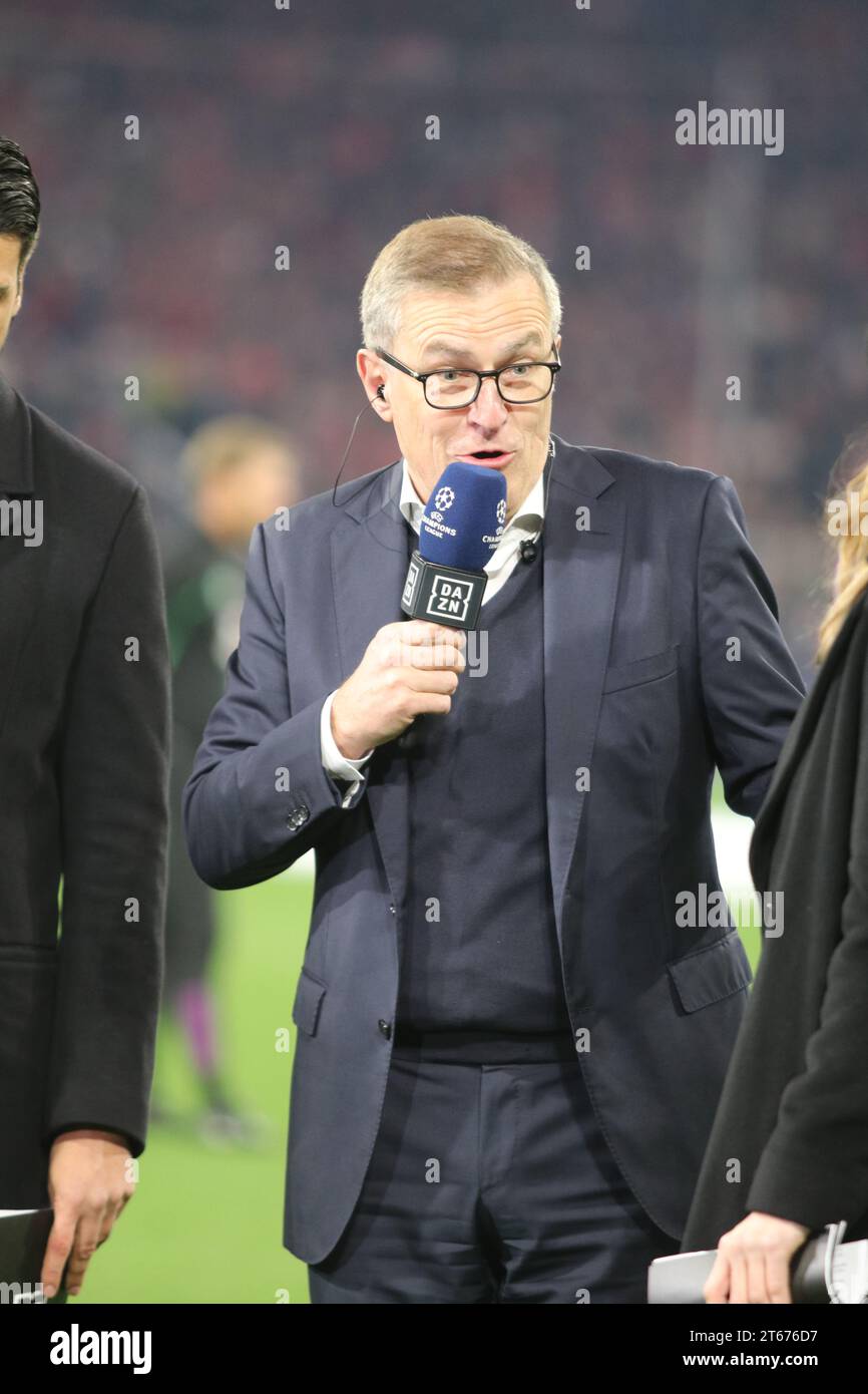 MUNICH, Germany. , . Herbert HEINER during the UEFA Champions League ...