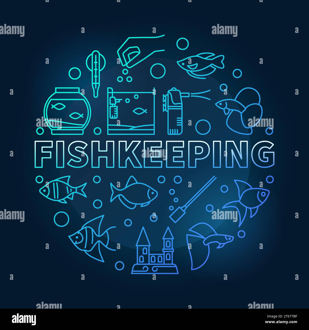 Pump circular Stock Vector Images - Alamy