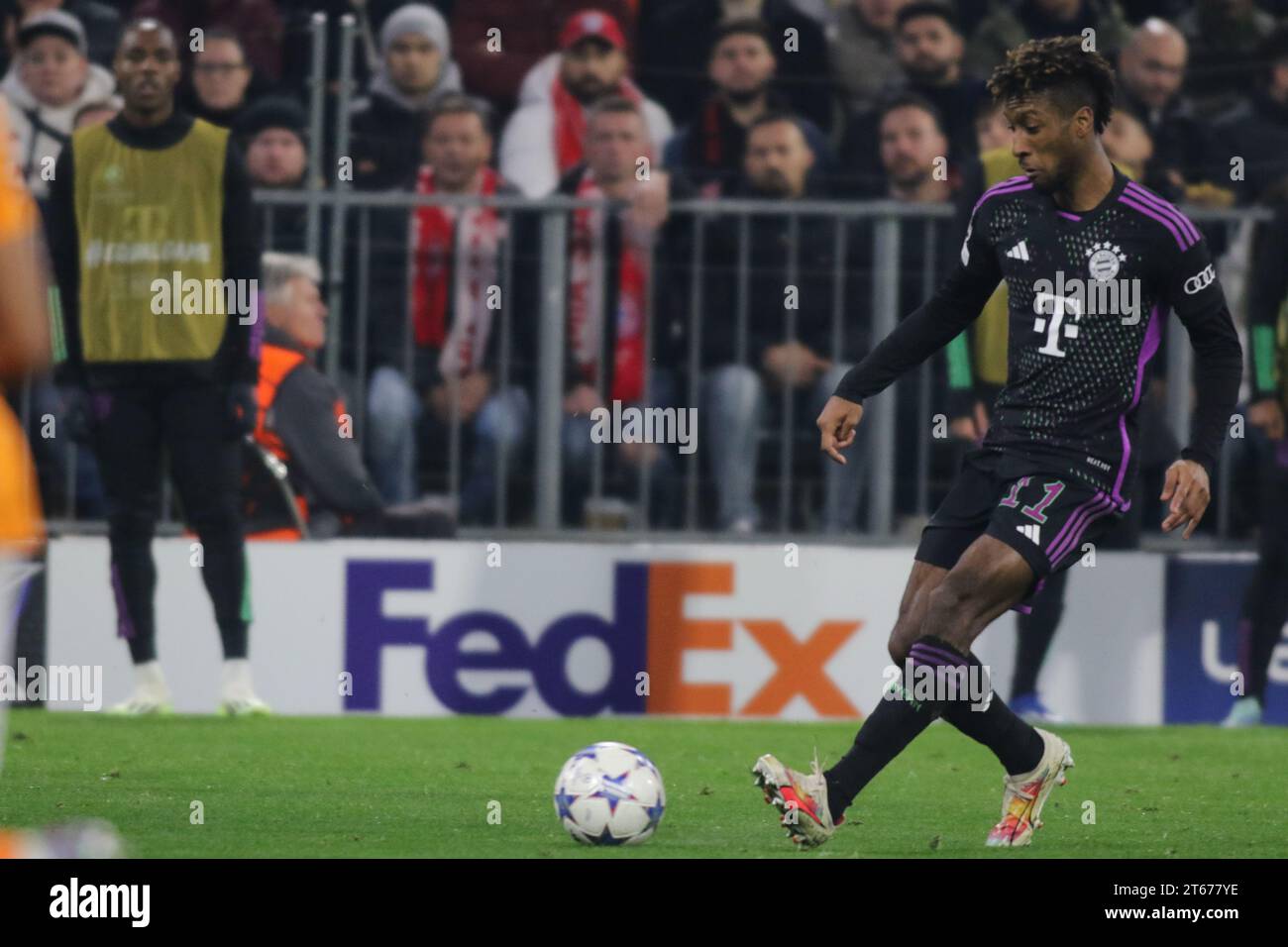 MUNICH, Germany. , . 11 Kingsley COMAN during the UEFA Champions League ...