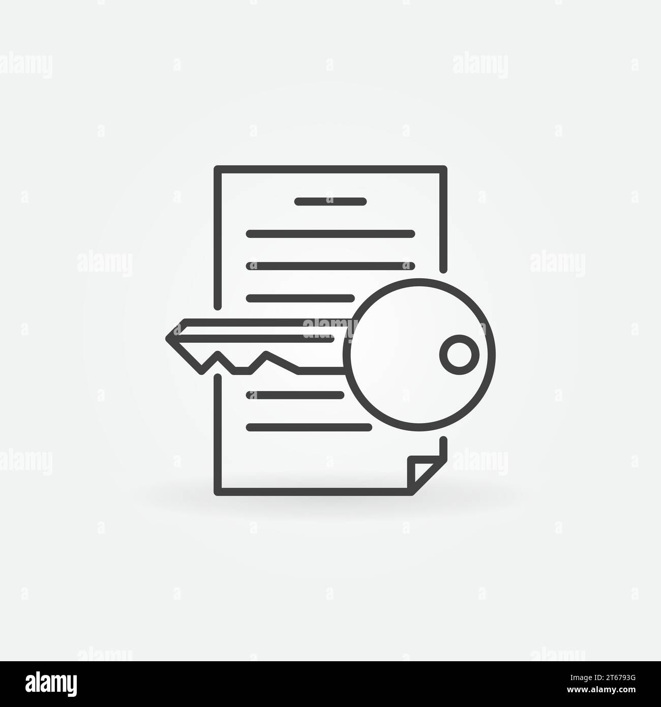 Keyword research line icon. Vector keywording symbol or logo element in ...