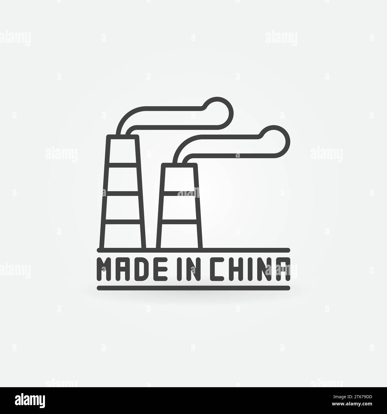 Chinese smoking Stock Vector Images - Alamy