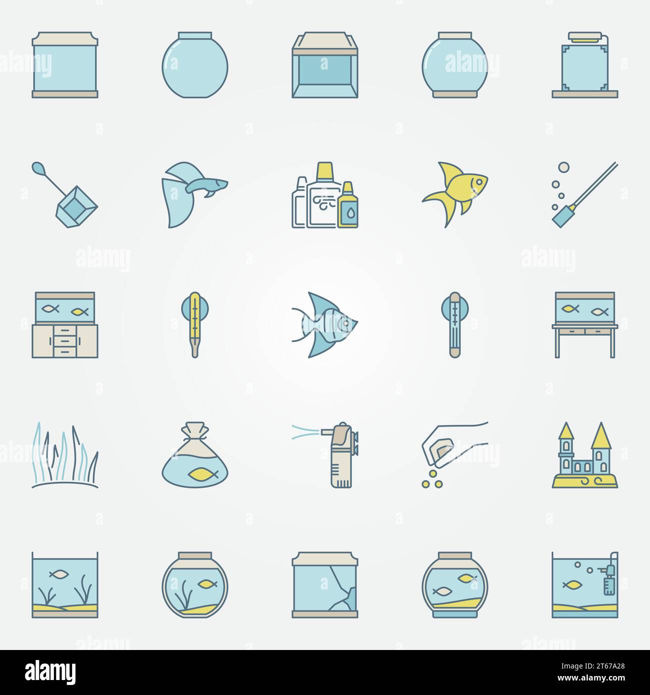 Broken castle Stock Vector Images - Alamy