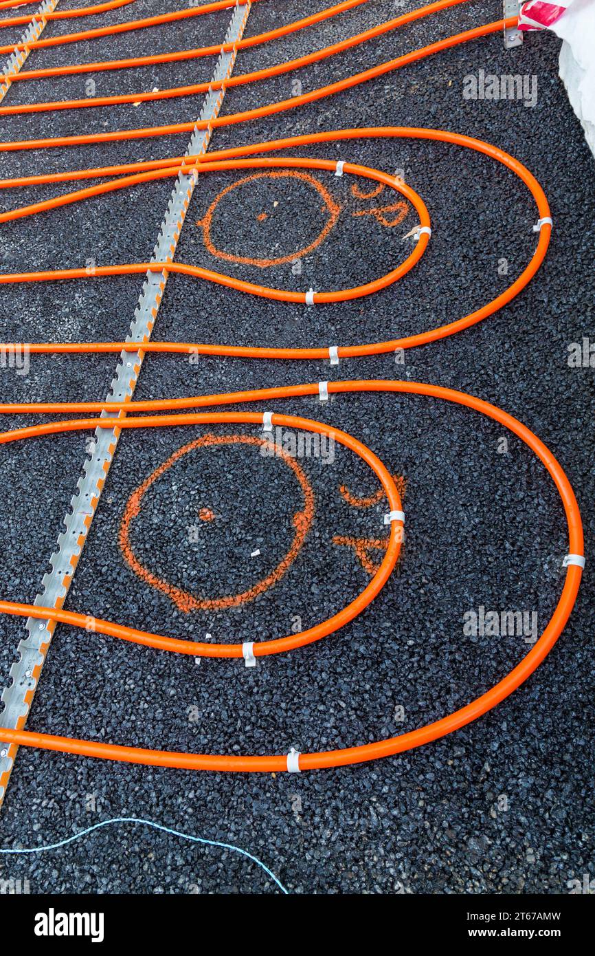 Underground heat system hi-res stock photography and images - Alamy