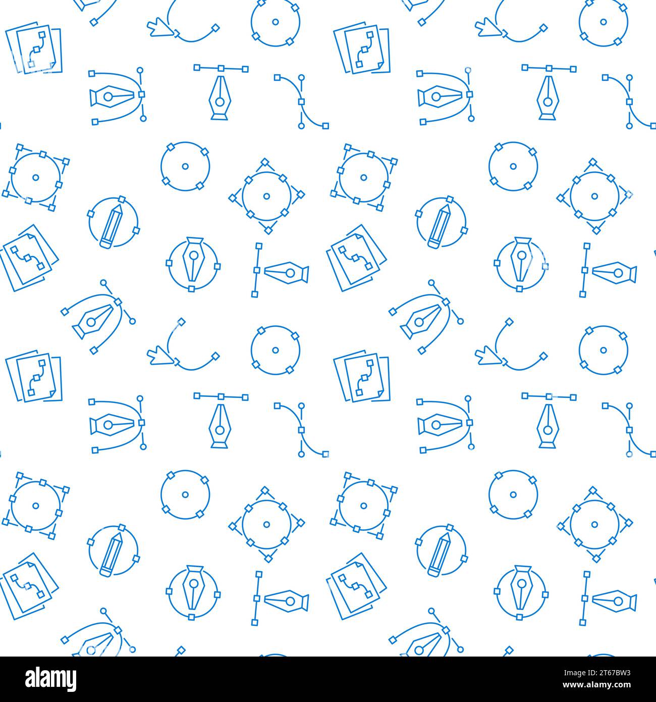 Graphic design simple pattern - vector designer seamless background ...