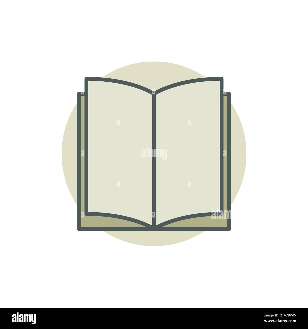 Creative colorful book vector icon or sign Stock Vector Image & Art - Alamy