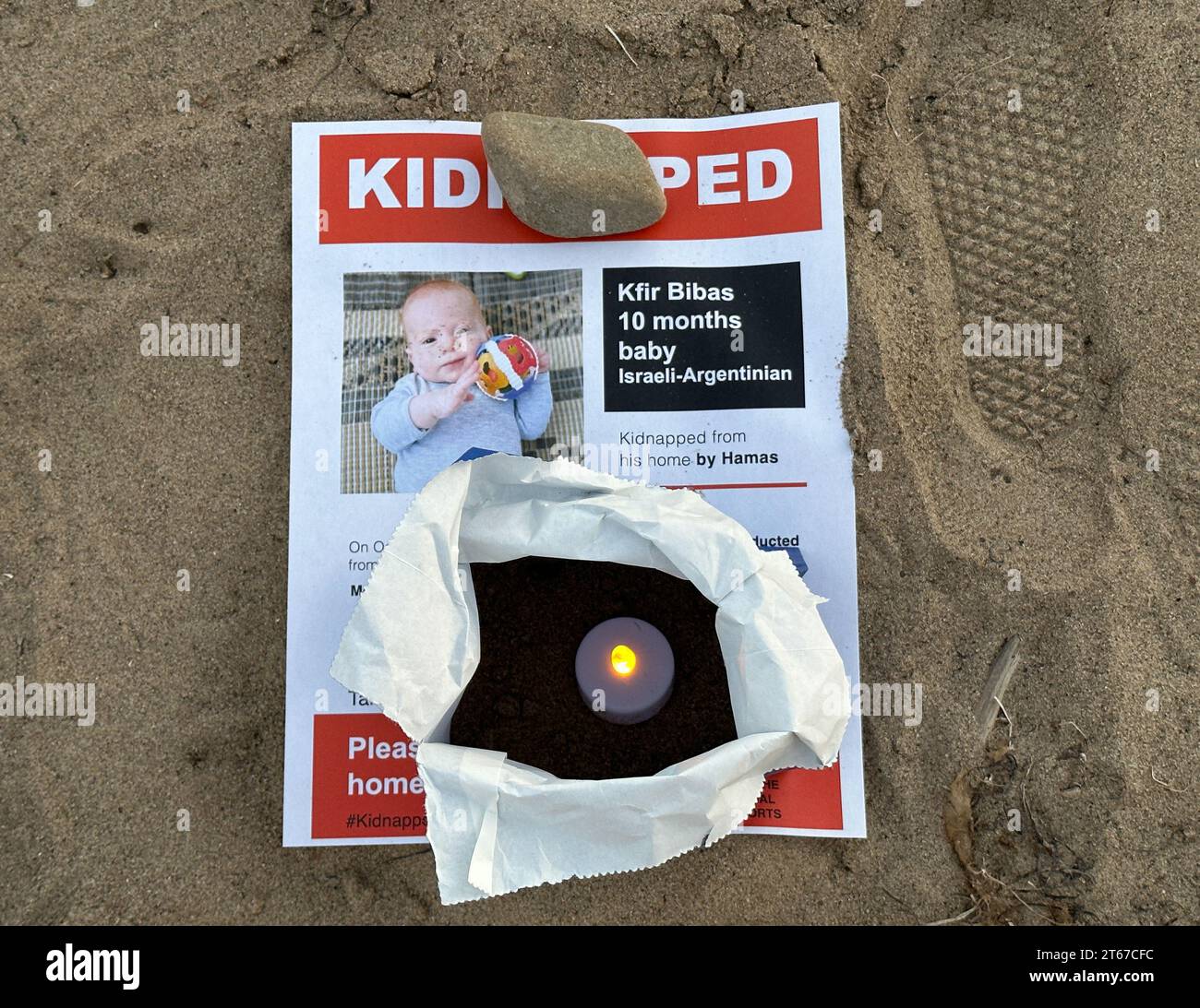 Goleta, California, California, USA. 7th Nov, 2023. A Kidnapped flyer ...
