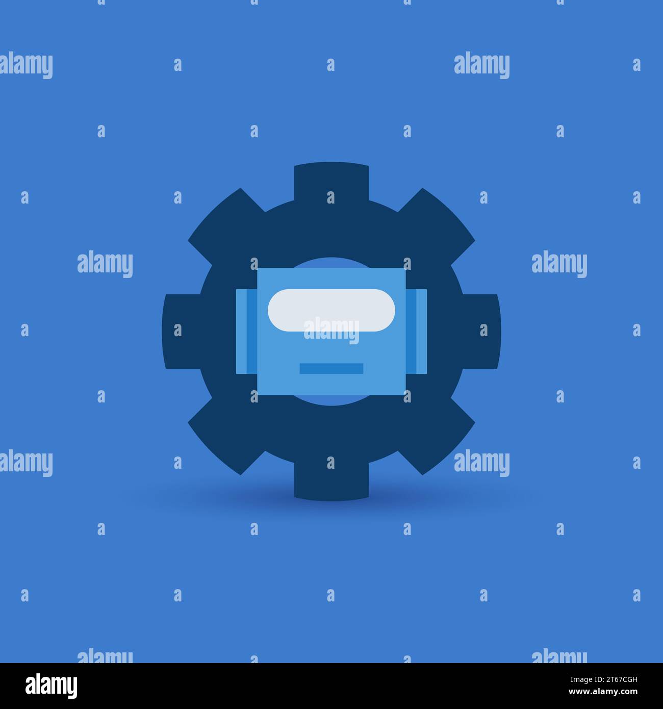 Robo background Stock Vector Images - Alamy