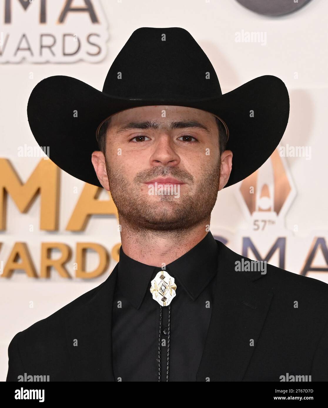 Greylan James arriving to the 57th Annual Country Music Association ...