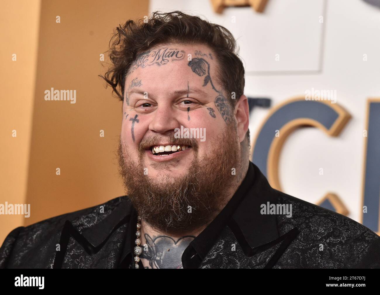 Jelly Roll arriving to the 57th Annual Country Music Association Awards ...