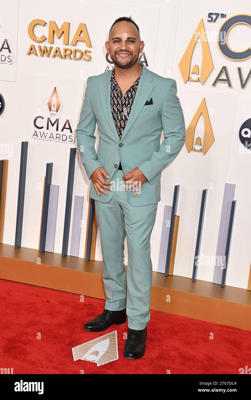 Frank Ray arriving to the 57th Annual Country Music Association Awards ...