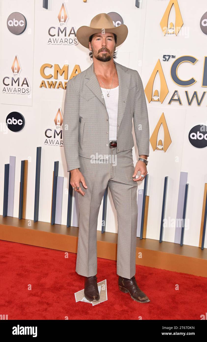 Nashville, USA. 08th Nov, 2023. Mark Wystrach arriving to the 57th ...