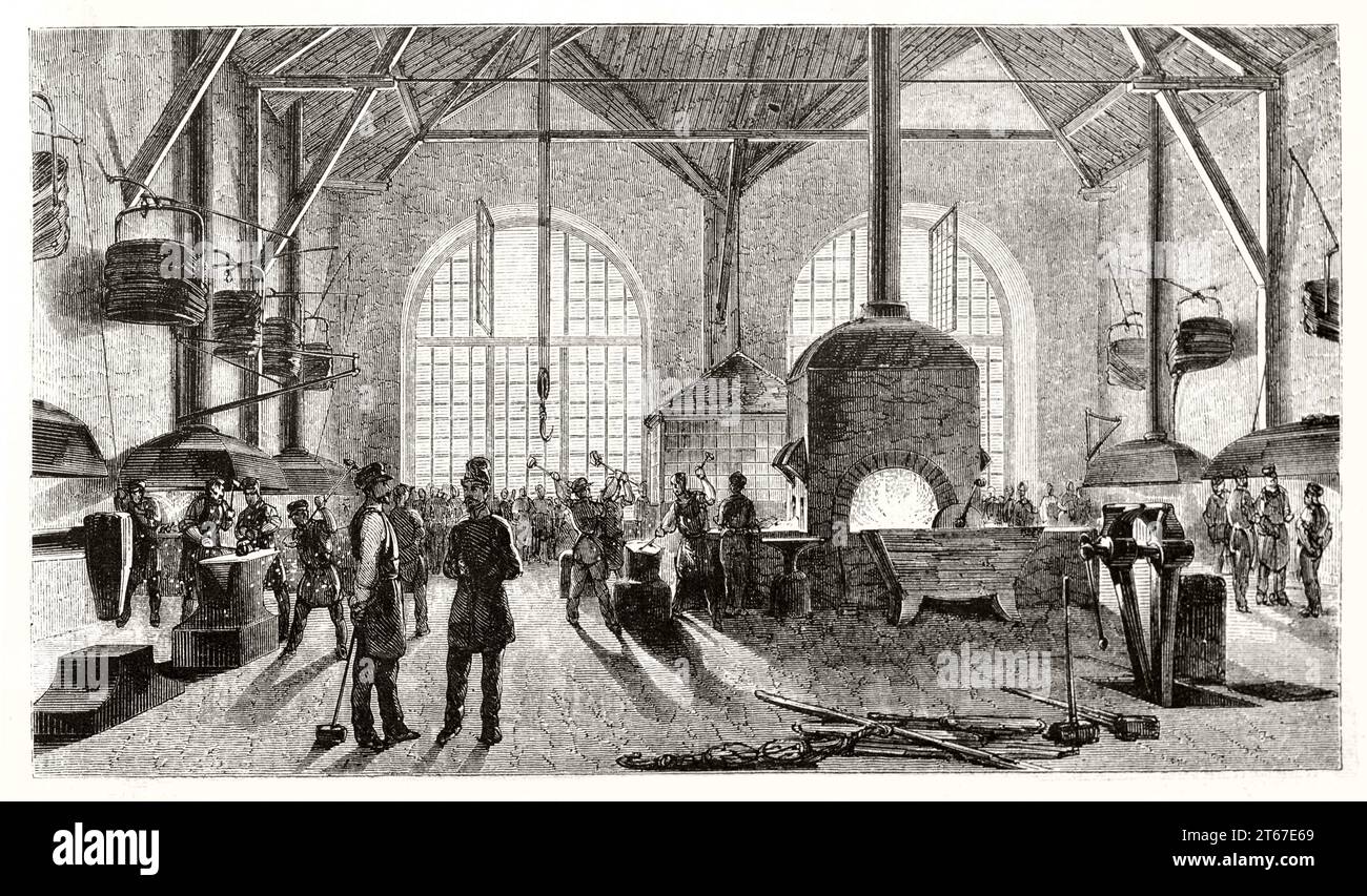 Iron forging school hi-res stock photography and images - Alamy