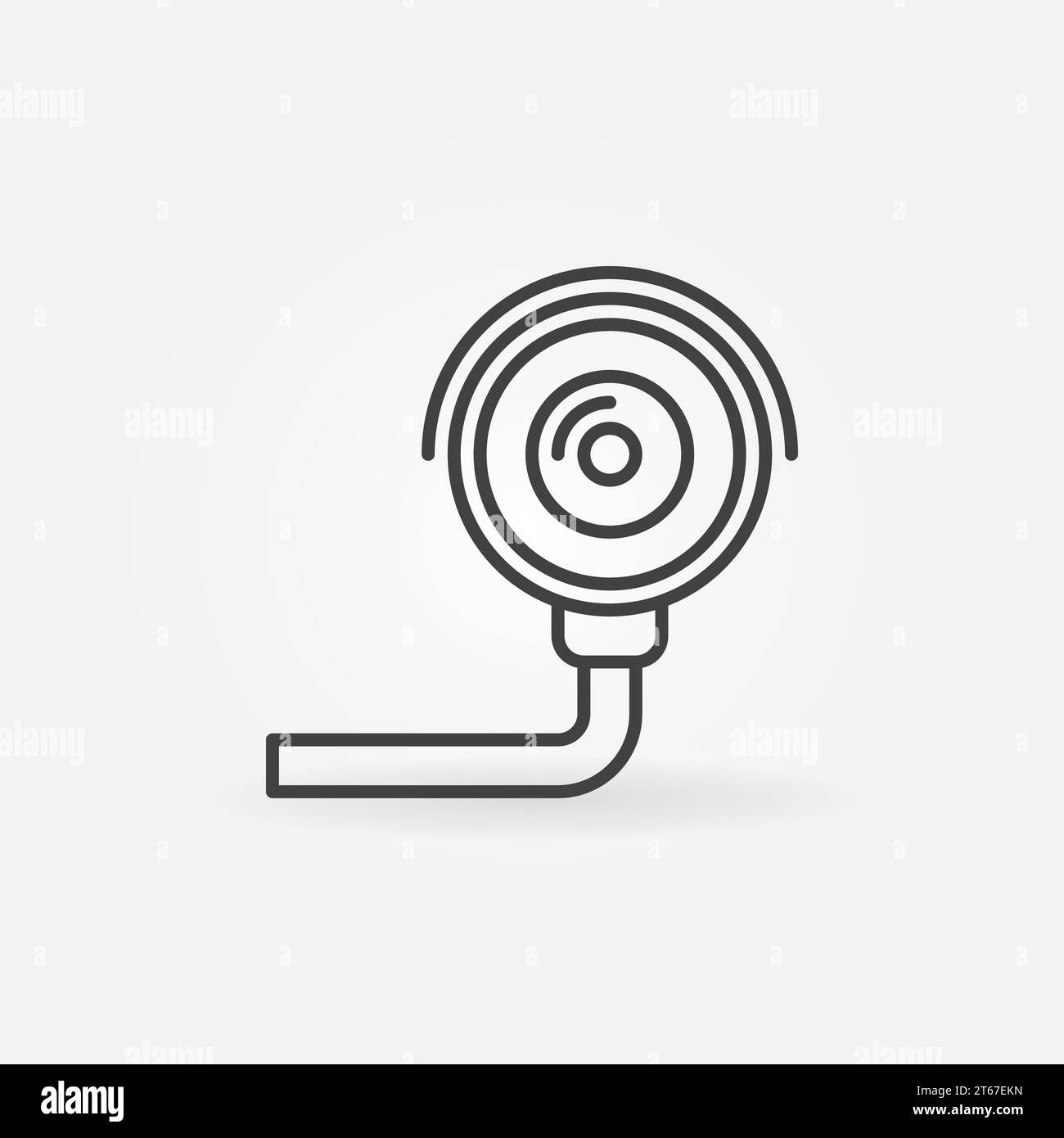 Security camera icon - vector CCTV concept symbol or design element in ...