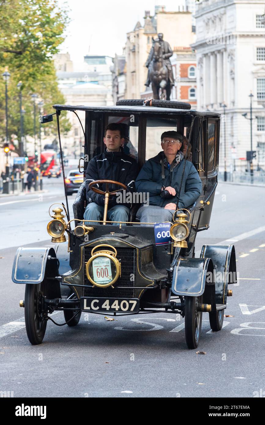 1905 Cadillac car participating in the London to Brighton veteran car ...