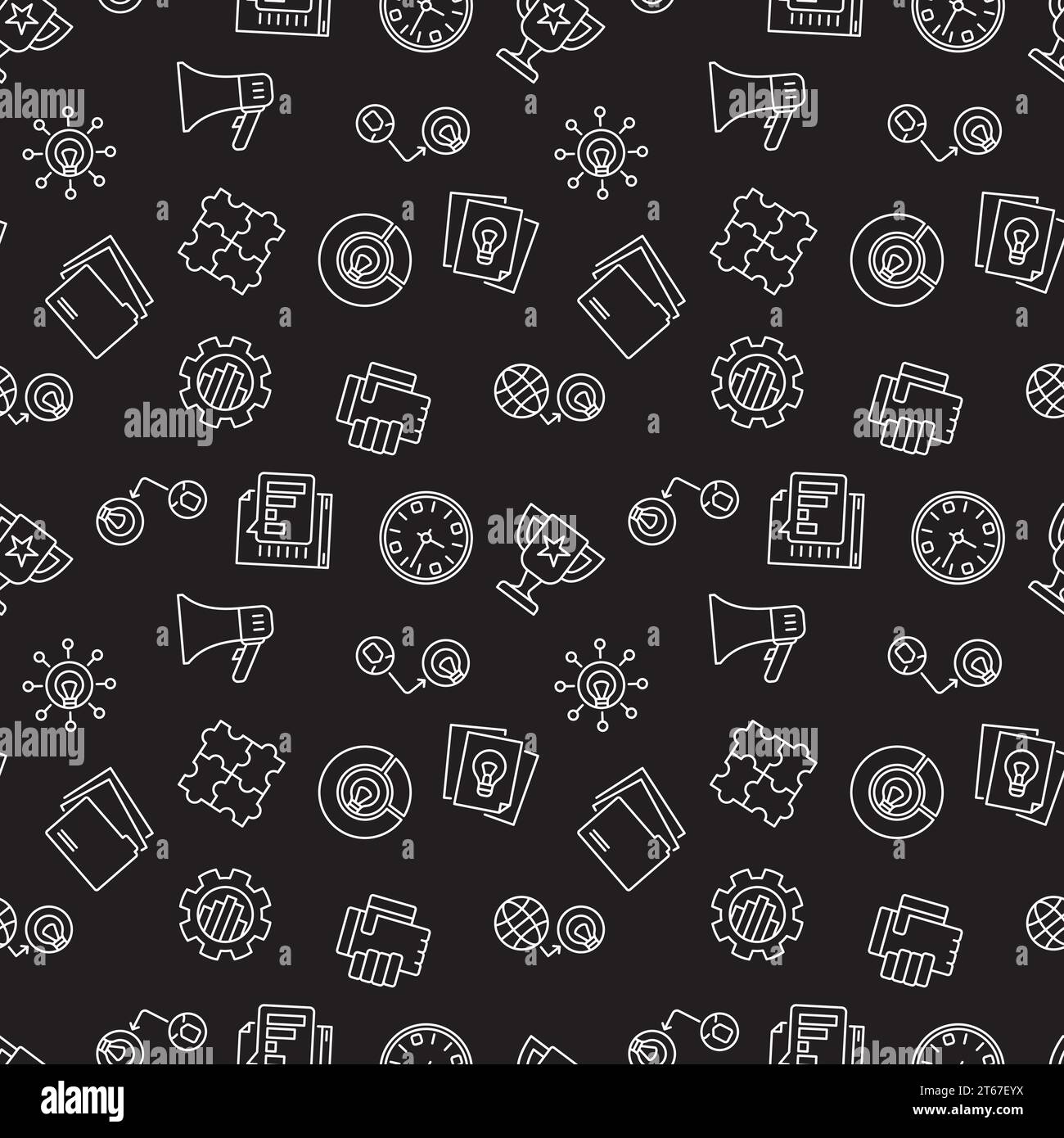 Startup creative dark vector seamless pattern or background Stock Vector Image & Art - Alamy
