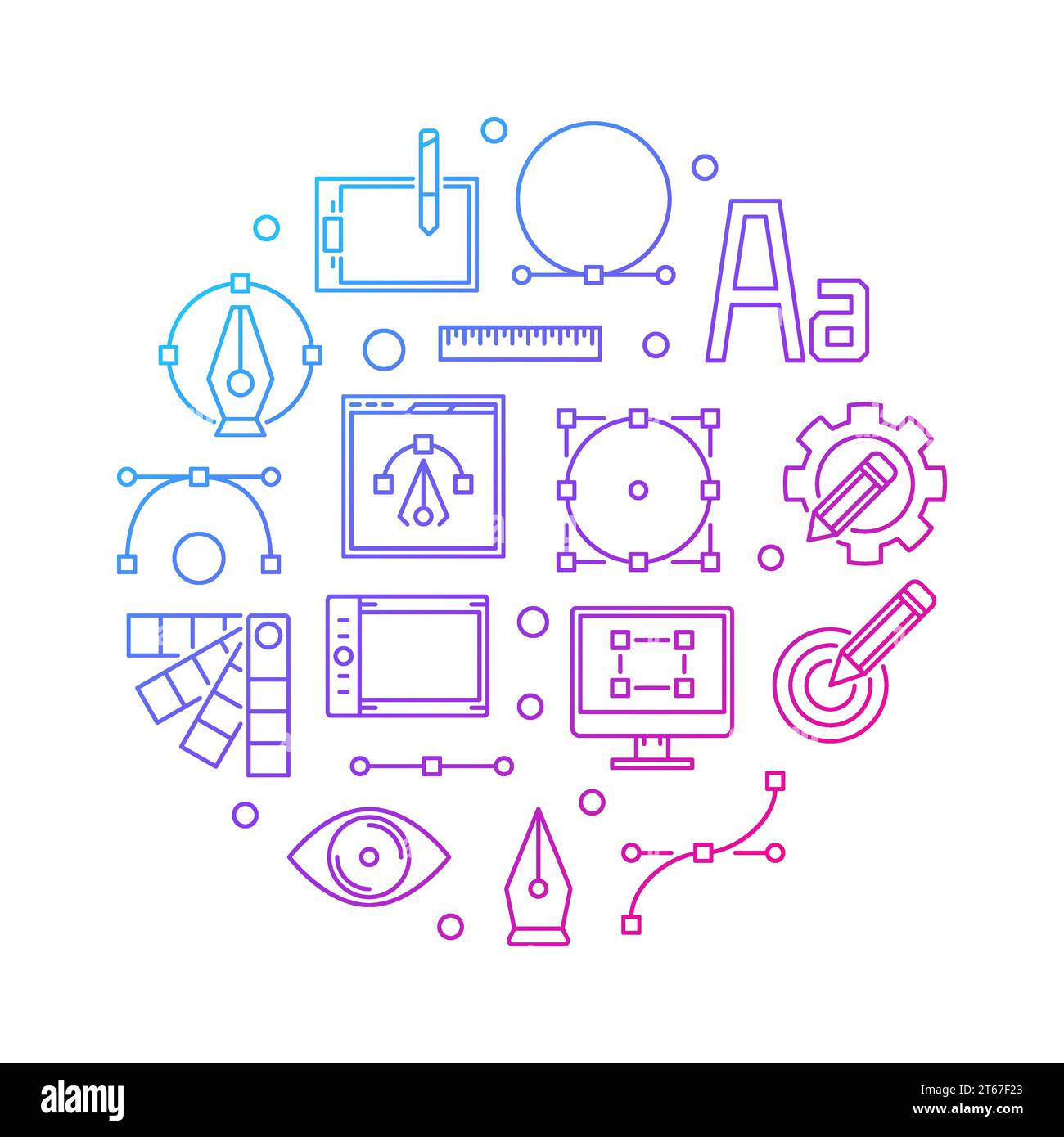 Composition tablet computer on Cut Out Stock Images & Pictures - Alamy