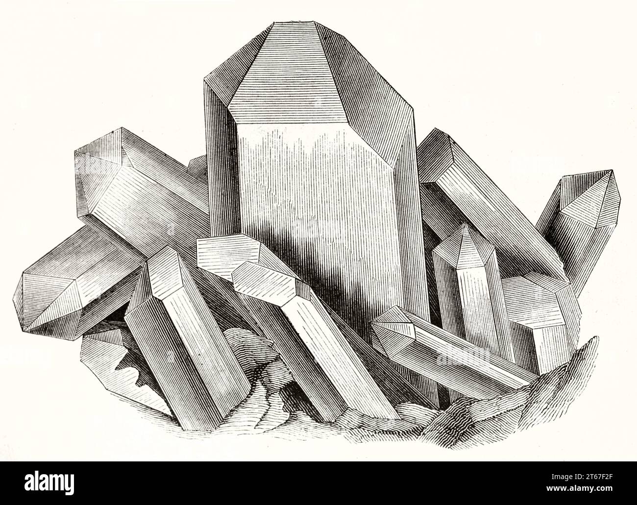 Quartz Drawing With Color