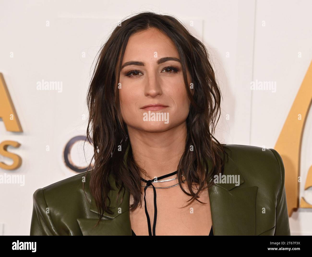 Angie K arriving to the 57th Annual Country Music Association Awards ...