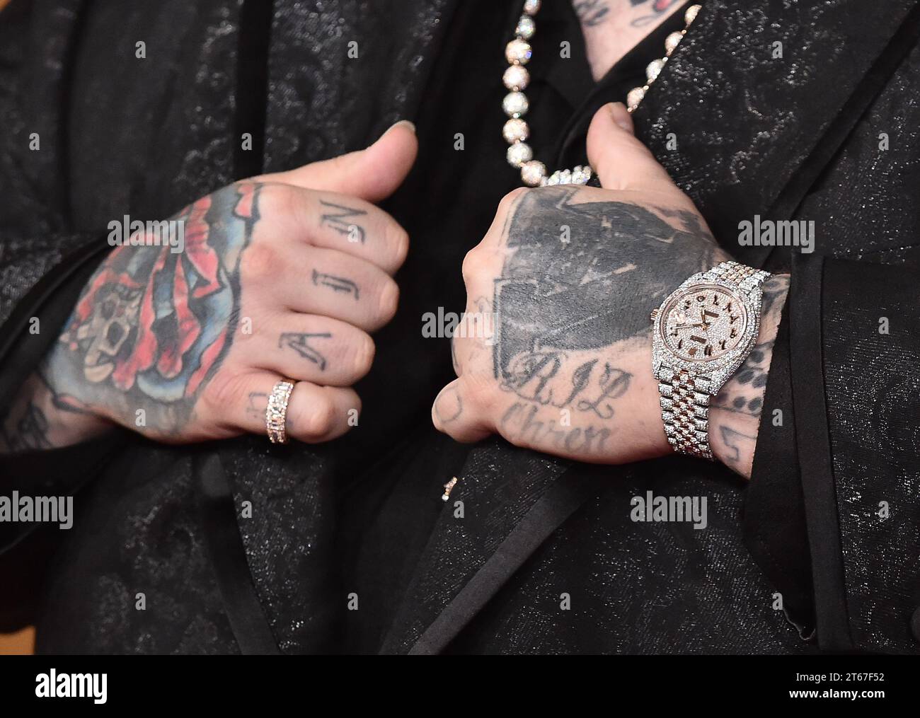 Jelly Roll arriving to the 57th Annual Country Music Association Awards ...