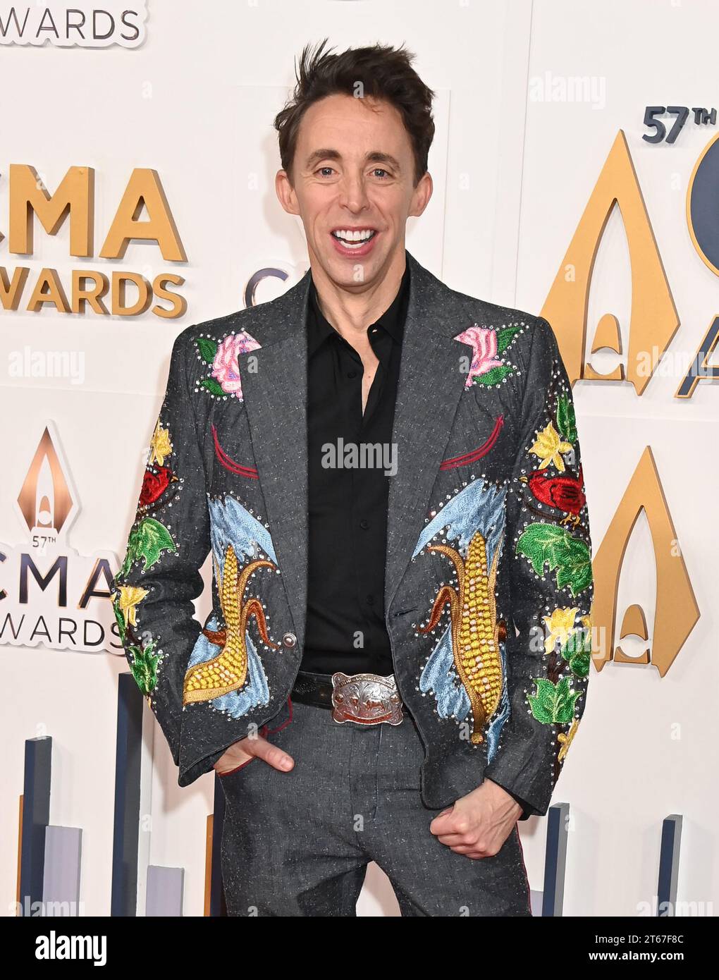 Nashville, USA. 08th Nov, 2023. Kevin Cahoon arriving to the 57th ...